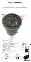 China Twist Lock NEMA 7 PIN Plug With Socket Street Light Accessories ANSI 7 Pin Receptacle Black for sale