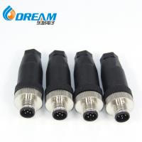 China M12 Connector 5 Pin Male Female 5-Pin Pinout Pole Cable Connectors for sale