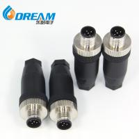 China M12 Connector 5 Pin Male Female 5-Pin Pinout Pole Cable Connectors for sale