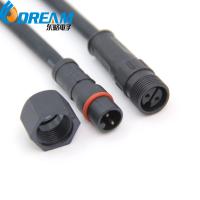 China High Quality M18 Waterproof Connector 3 Pin 3 Core IP67 IP68 Female Male Plug LED Connecto for sale