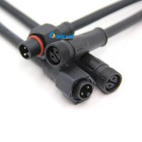 China High Quality M18 Waterproof Connector 3 Pin 3 Core IP67 IP68 Female Male Plug LED Connecto for sale