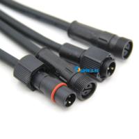 China High Quality M18 Waterproof Connector 3 Pin 3 Core IP67 IP68 Female Male Plug LED Connecto for sale
