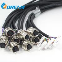 China Conector M12 4 Pines Hembra Cable 5m Electrical Extension Cable Socket A Coded Female Straight Back Mount for sale