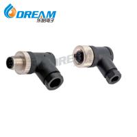 China DREAM START Plastic M12 Straight 2 3 4 5 8 Pins Screw Locking Assembly Connector Female Male Circular Electrical Cable Connector for sale