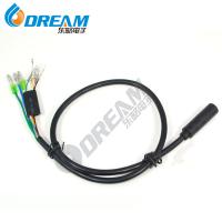 China E-Bike Motor Convert Extension Cable Waterproof Connector Male 9 Pin 60cm for sale