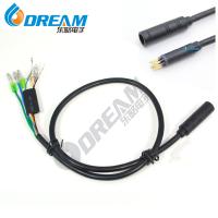 China Ebike hub motor extension cable 9pin electric bicycle motor adapter with hall sensor connector for electric bicycle parts for sale
