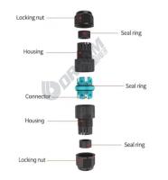 China DREAM START Box Junction Waterproof Connector IP68 Underground Cable Connection Sleeve Diameter 3 Pole Of External Cable 6-10mm for sale