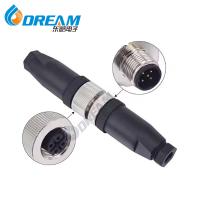 China Aviation Connector Plug 5 Pin Thread Male Socket Panel Aviation Wire Connector IP67 M12 5 Pin Circular Aviation Connector Plug for sale