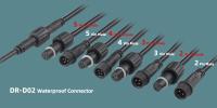China DREAM START LED Deck Light Extension Cable Wire With Male And Female M10 5pin Connector for sale