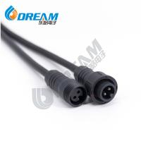 China Waterproof Connector,2 Wire Electrical Connector With 18AGW 20CM Male Female Plug LED Connector for sale