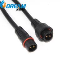 China Waterproof Connector,2 Wire Electrical Connector With 18AGW 20CM Male Female Plug LED Connector for sale