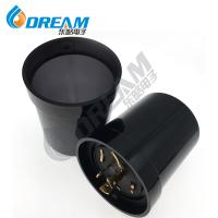 China Twist Lock NEMA 7 PIN Plug With Socket Street Light Accessories ANSI 7 Pin Receptacle Black for sale