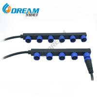 China DTEAM-START 1 to 6 M15 LED street light module standard male female cable splitte for sale