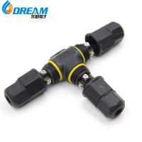 China Outdoor T Type Quick Connect Electrical Cable Waterproof Brass Quick Connector for Power Applications for sale