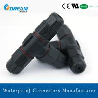 China Quick Pluggable T Distribution Connector 3-Pin Waterproof LED Brass Contact Material Factory Price Power Connectors for sale