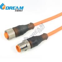 China DREAM START M12 Sensor Cable Multifunction 3-Pin Electrical Connector Terminal With 3-Pin LED Light Strip Wire 10A Rated Power for sale