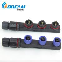 China DREAM START M16 IP67 Assembly Wire Waterproof Splitter Connector 2 Pin Screw Fixing Connectors for sale