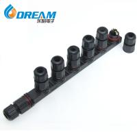 China DREAM START M16 IP67 Assembly Wire Waterproof Splitter Connector 2 Pin Screw Fixing Connectors for sale