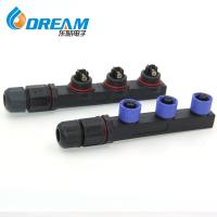 China DREAM START M16 IP67 Assembly Wire Waterproof Splitter Connector 2 Pin Screw Fixing Connectors for sale
