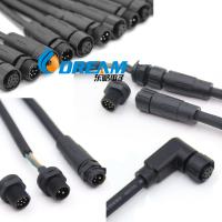 China DREAM START Custom Mini Waterproof IP67 Connector for LED Outdoor Automotive Lighting M12 2pin 3pin 4pin 5pin 6pin 7pin 8pin for sale