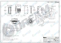 China DREAM-START IP66 Zhaga Controller Socket DALI 0-10V Dimming 4Pin Zhaga Receptacle for Led Controller for sale