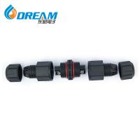 China DREAM START Outdoor 2P/3P Male and Female Plug-in Snap Lock Quick Connect Screw Type IP68 Waterproof Connector for sale