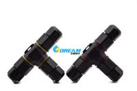 China DREAM START Led Outdoor Lighting Waterproof Wire Connector Screw T-type Wire Connectors 1-3pin Ip 68 Cable Waterproof Connector for sale