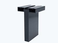 China Heavy Load Broken Exterior Curtain Wall System Bridge Curtain Glass Exterior Walls for sale