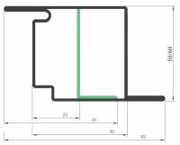 China Sturdy Fire Rated Windows And Doors High Precision Window And Door System Safety for sale