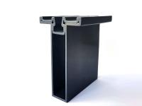 China Broken Bridge Fire Rated Curtain Wall Water Resistant Steel Frame Curtain Wall for sale