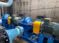 China Double Suction Horizontal Split Case Centrifugal Pump 1368-3096m3/h 49-98m Head for sale