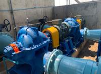 China Double Suction Horizontal Split Case Centrifugal Pump 1368-3096m3/h 49-98m Head for sale