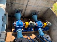 China Double Suction Horizontal Split Case Centrifugal Pump 1368-3096m3/h 49-98m Head for sale