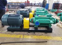 China D25-50X7 Multistage Centrifugal Pump 25m3/h 144m Head 60Hz Horizontal Ring Section for sale