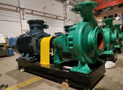 China ISO9001 Stainless Steel 304 316 End Suction Centrifugal Pump 480m3/h 52m for sale