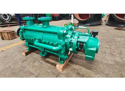 China 144-624m Head Multistage Hot Water Circulation Pump DN50mm Diesel Engine Driven for sale