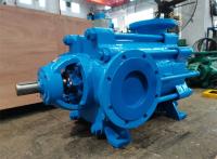 China SS304 Horizontal Multistage Centrifugal Water Pump 185-335m3/H D280-43X4 for Sewage Treatment for sale