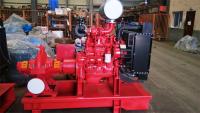 China Horizontal Split Case Fire Fighting Water Pump 750-1000gpm 90-160m Head for sale
