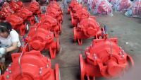 China Horizontal Split Case Fire Fighting Water Pump 500gpm 50-60m Electric Driven for sale