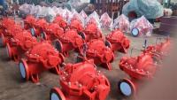 China Horizontal Split Case Fire Fighting Water Pump 500gpm 50-60m Electric Driven for sale