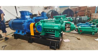 China ISO9001 440V 460V High Pressure Multistage Centrifugal Mining Water Pump MD155-67X5 100-185m3/h for sale