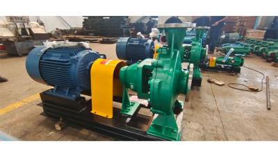 China IH150-125-400 End Suction Centrifugal Pump 480m3/h SS304 SS316 Corrosive Liquid for sale