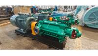 China Heavy Duty Multistage Water Pump D46-50X8 30-55m3/H DN80 Electric Motor Driven for sale