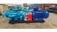 China Multistage Stainless Steel Centrifugal Pump 135-580m Head 120m3/H Energy Saving Horizontal Self-Balancing for sale