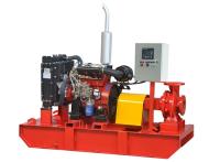 China ISF Series 415V 440V 350gpm Fire Fighting Centrifugal Pump Frame Mounted for sale