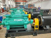 China Cast Steel Multistage Ring Section Industrial Hot Water Pump 76-423m Head 185-335m3/h for sale
