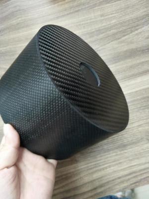 China Custom carbon fiber prototype, full carbon fiber container for Liquid storage for sale