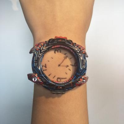 China Rapid Prototyping Machine CNC Carbon Fiber Parts Watch Wristwatch Case High Precision for sale