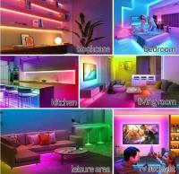 China 5v Color-changing Light Strip WS2812 Built-in Color-changing 5050 LEDs Electric Vehicle Light Strip USB Color Light Strip for sale
