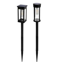 China Solar Lawn Light Decoration Garden Hollow Lawn Lamp Outdoor Solar Garden Pathway Waterproof LED Light for sale